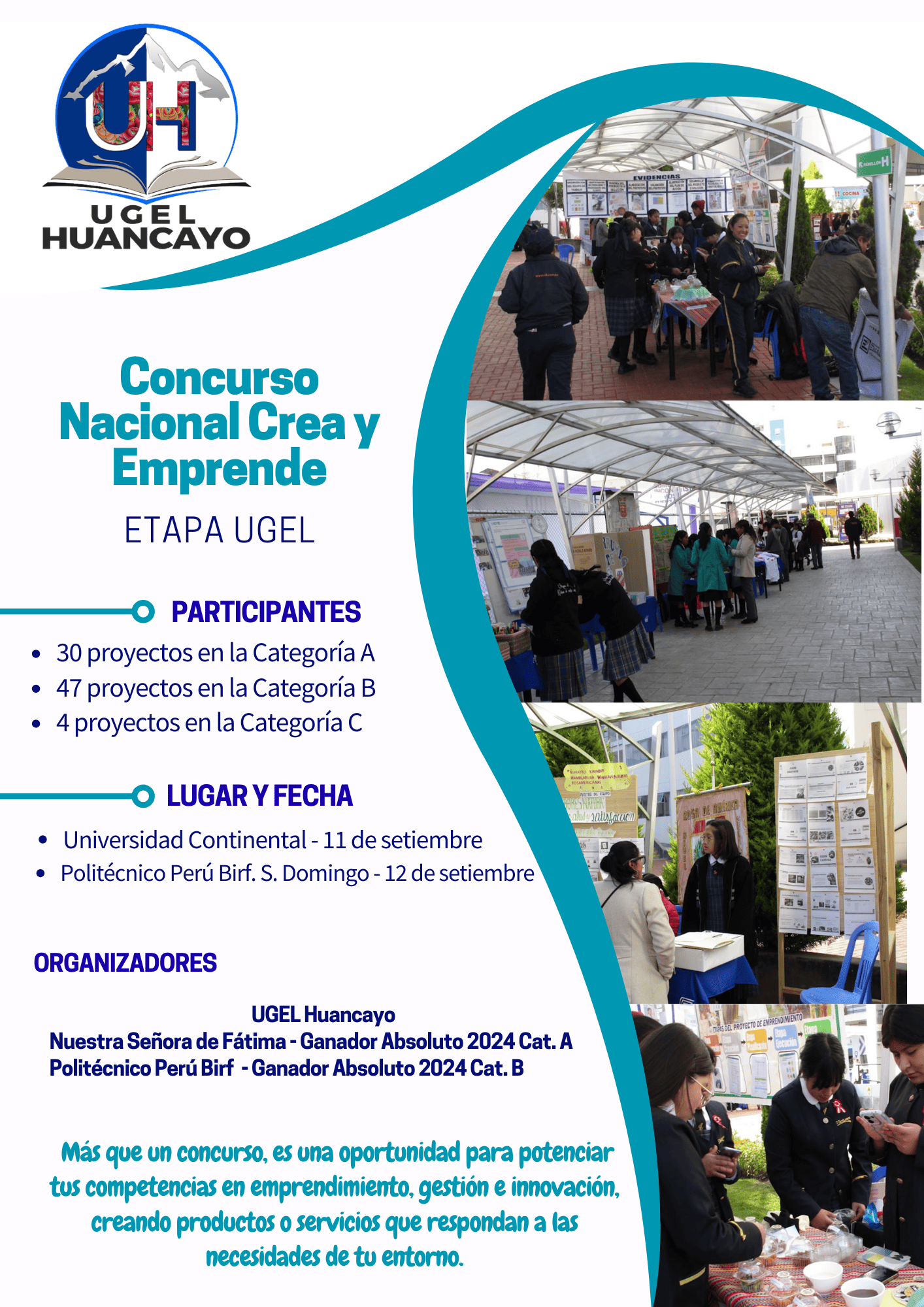 ATENCIÓN DIRECTORES DE LAS II.EE. PÚBLICAS Y PRIVADAS DEL NIVEL SECUNDARIA - CONCURSO NACIONAL ...